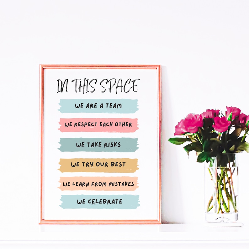 Safe Space Therapy Office Poster, Counseling Office Decor, School ...