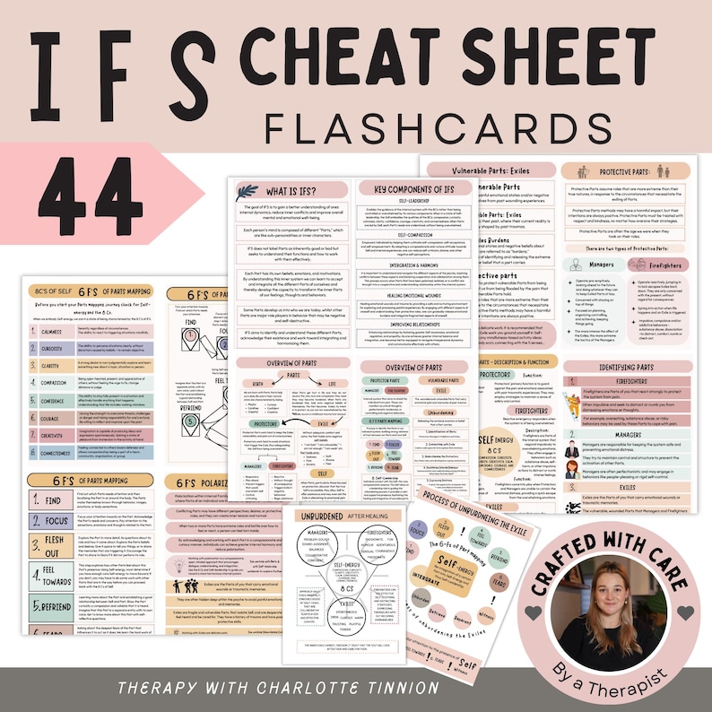 Internal Family Systems, IFS Cheat Sheet Flashcards, IFS Cheat Sheet ...