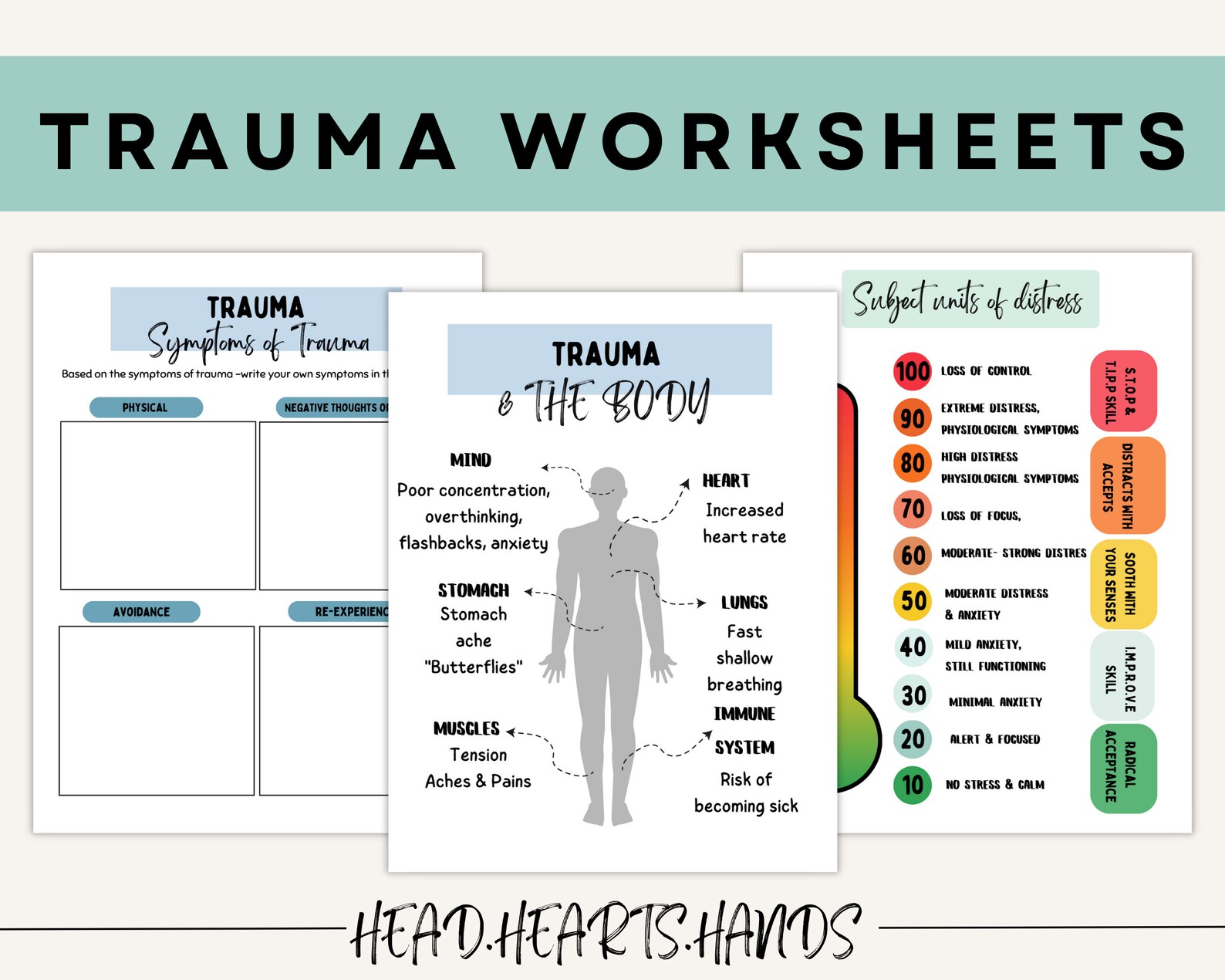 Trauma Worksheets, Trauma Response, PTSD Workbook, Narrative Therapy ...