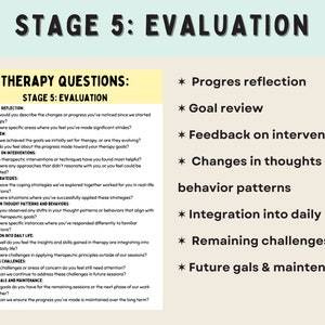Therapy Questionnaire & Intervention Guide, Therapy Questions ...