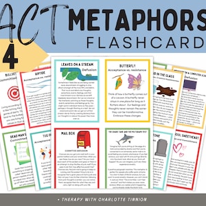 ACT Bundle, Acceptance Therapy, Acceptance and Commitment Therapy, Act ...