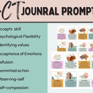 ACT Worksheet Bundle, Acceptance and Commitment Therapy, ACT Metaphors ...