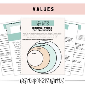 Acceptance and Commitment Therapy Worksheets, ACT Workbook, ACT Therapy, Radical Acceptance ...