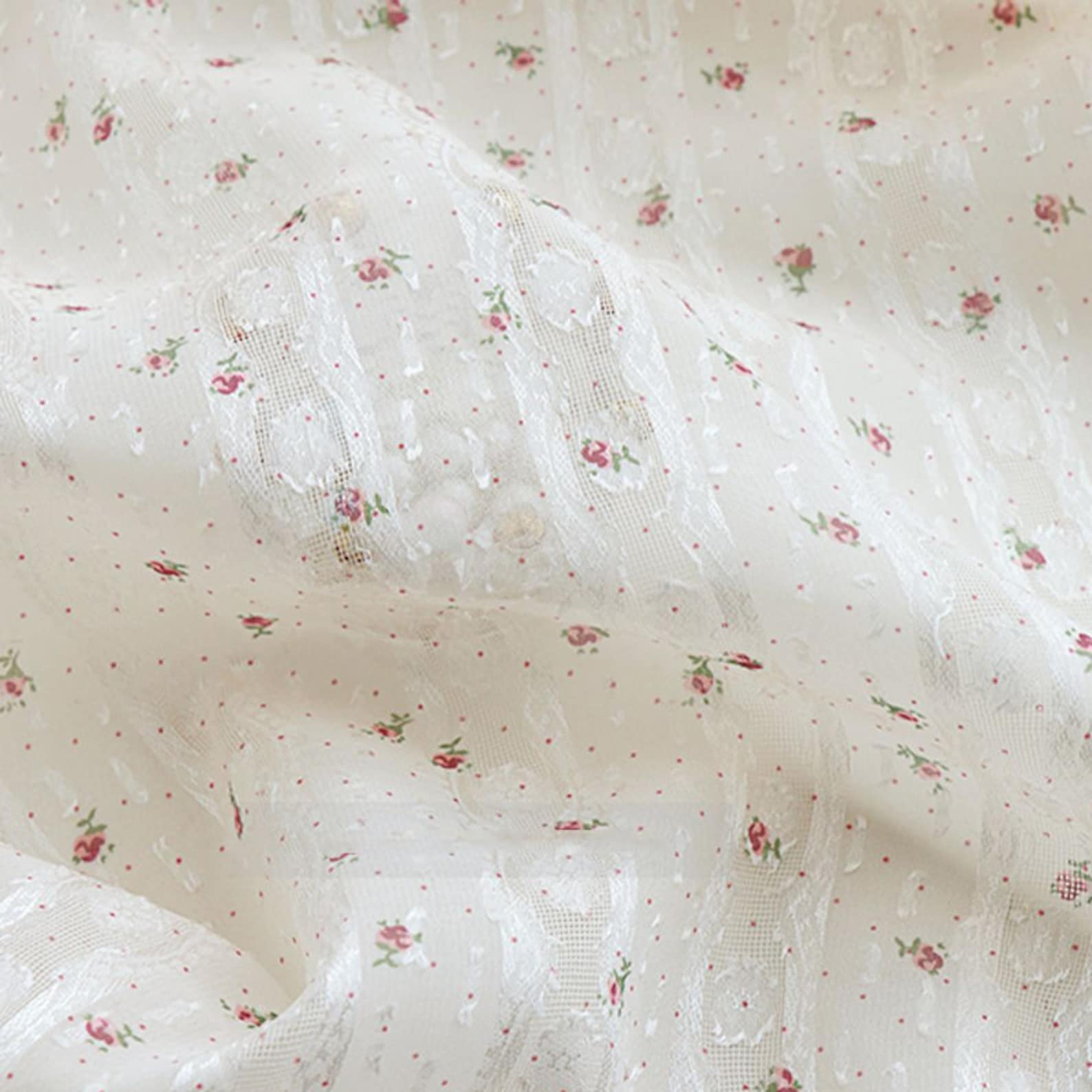 Flower Chiffon Fabric,apricot Fabric,floral Fabric,printed Fabric,soft ...