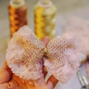 Rhinestone Mesh Fabric,wedding Tulle Mesh Fabric,wedding Mesh Fabric ...