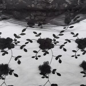 Flower Mesh Fabric,wedding Tulle Mesh Fabric,embroidered Fabric,wedding ...