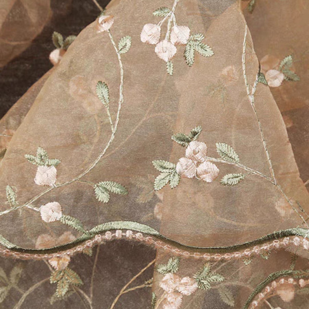 Flower Mesh Fabric,wedding Tulle Mesh Fabric,embroidered Fabric,wedding ...