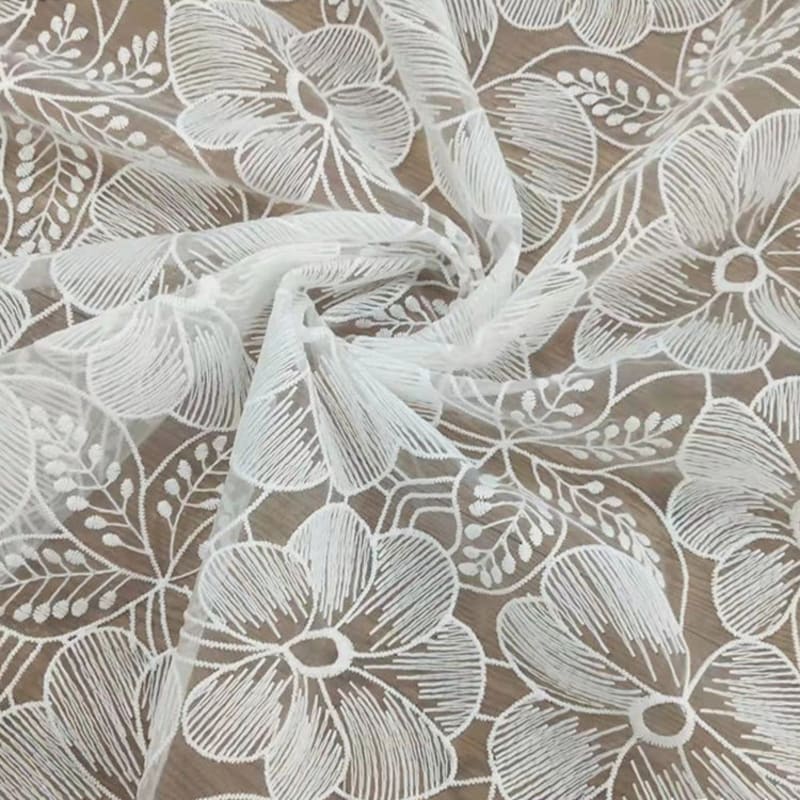 White Lace Fabric - Etsy