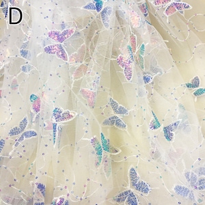 Butterfly Mesh Fabric,wedding Tulle Mesh Fabric,embroidered Fabric ...