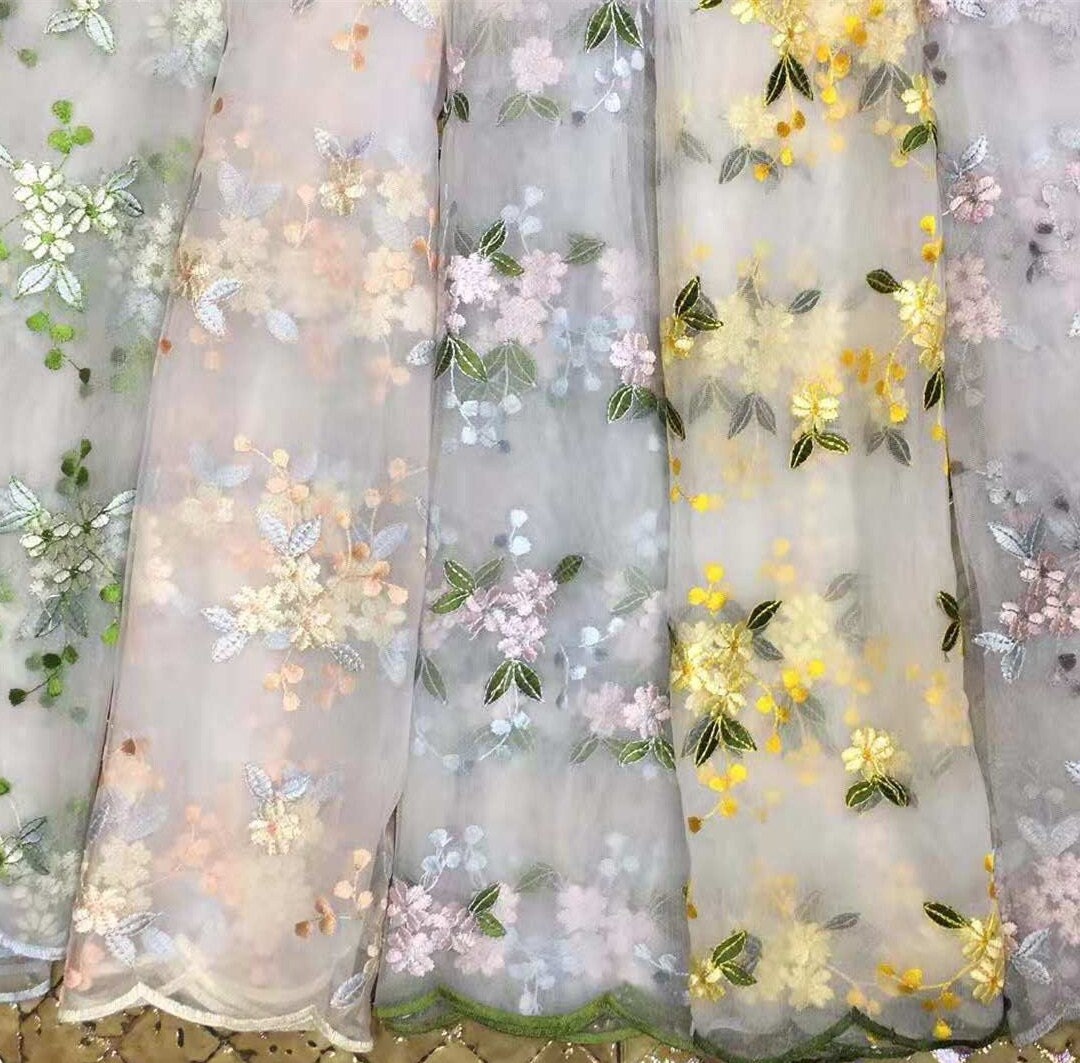 Blumen-Mesh-Gewebe,Hochzeit Tüll-Mesh-Gewebe,gestickter Stoff,Hochzeit ...