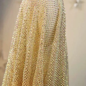 Rhinestone Mesh Fabric,wedding Tulle Mesh Fabric,wedding Mesh Fabric ...