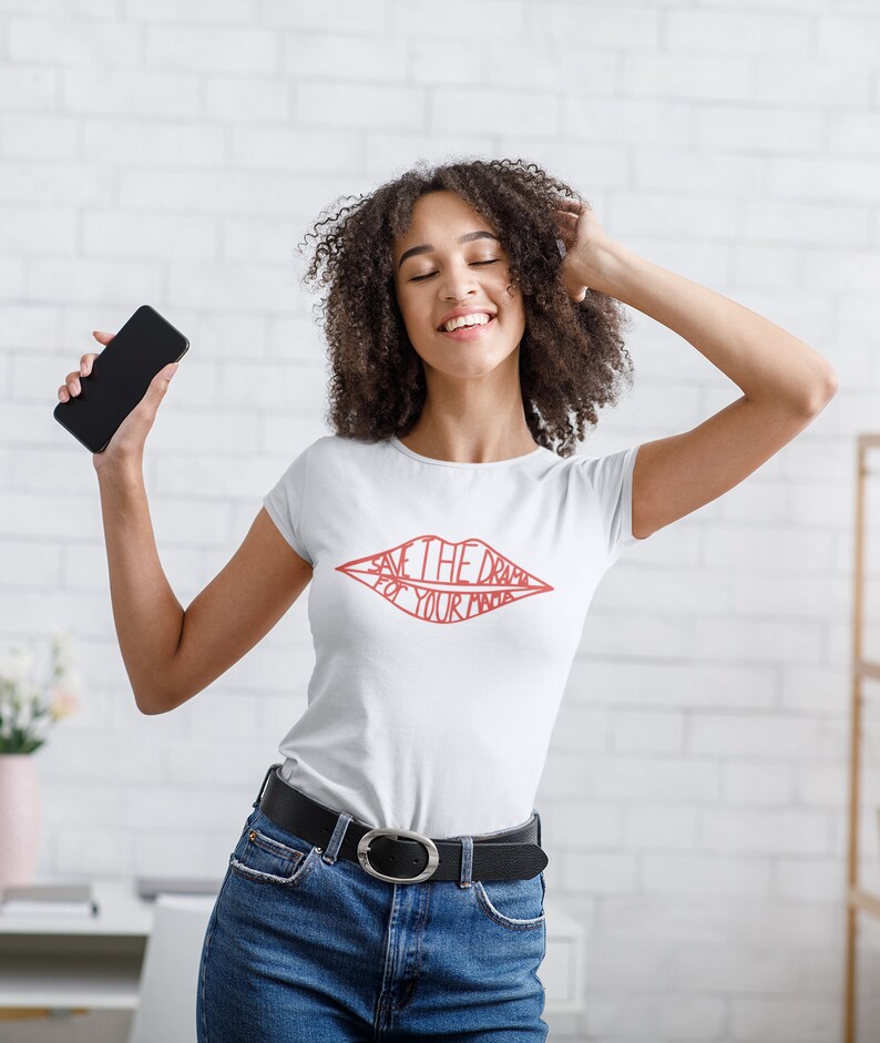 Save the Drama for Your Mama Sweatshirt Unique Friends - Etsy
