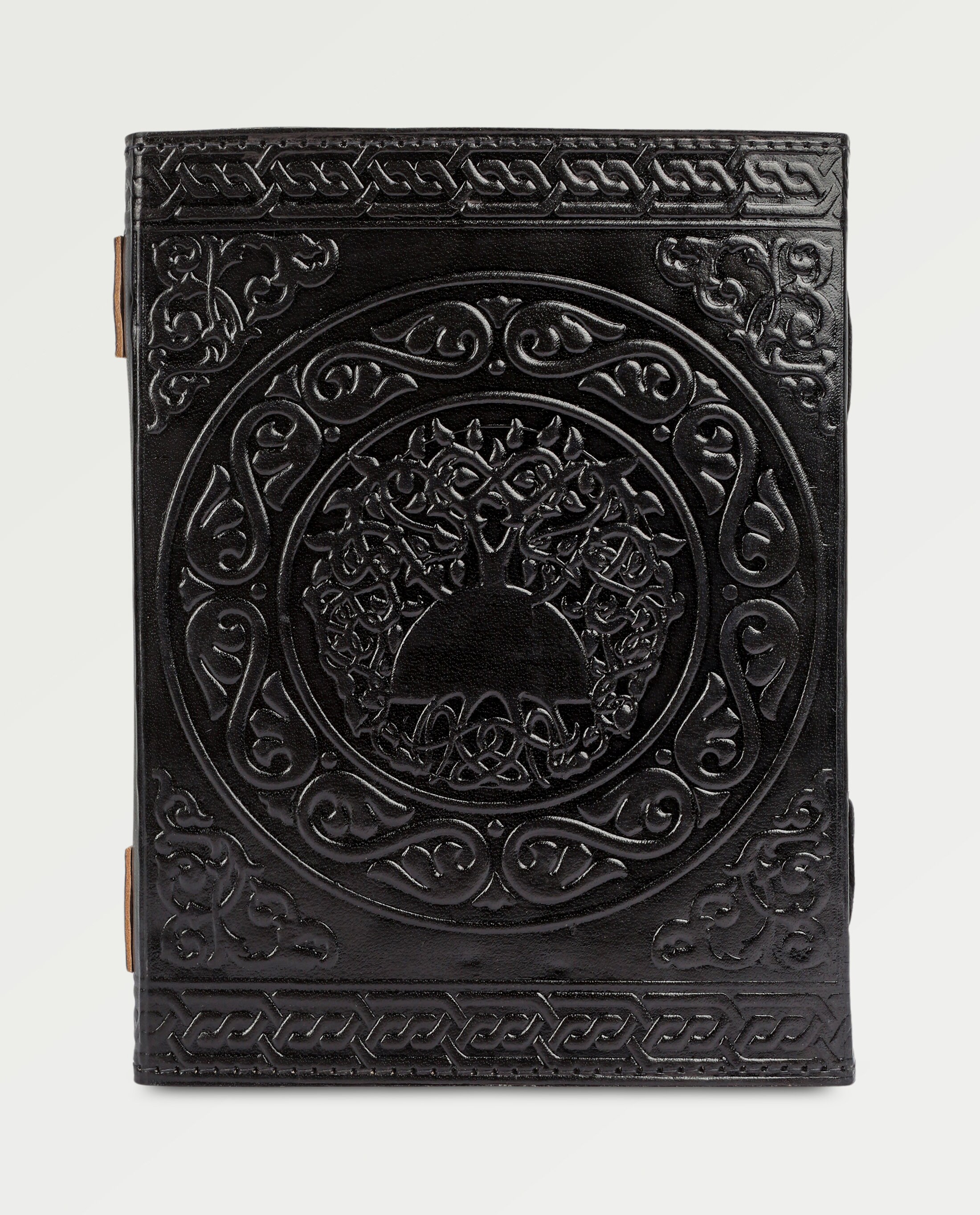 Buy Celtic Star Leather Journal Large Journal Pentagram Journal Online ...