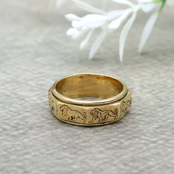 Tiger Ring - Etsy