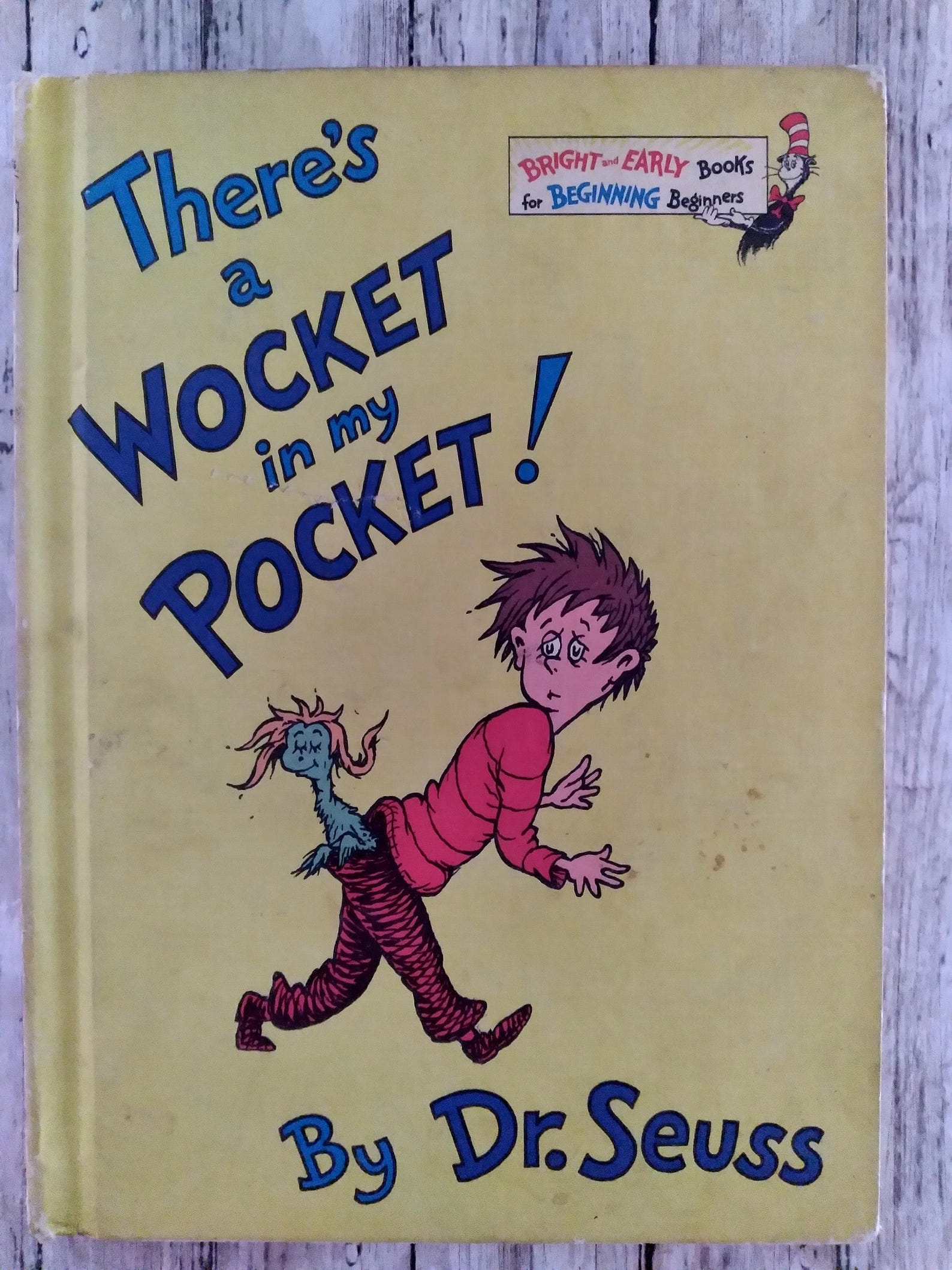 Vintage 1974 There's a Wocket in My Pocket! by Dr. Seuss - Etsy