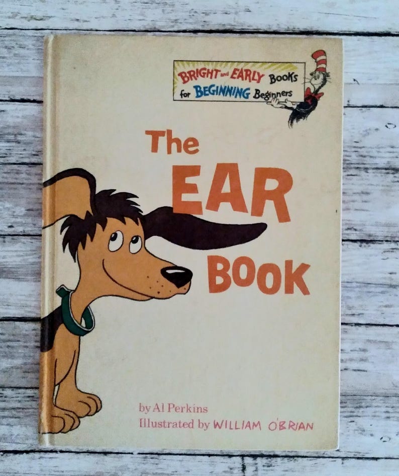 The Ear Book, Vintage 1968, by Al Perkins - Etsy