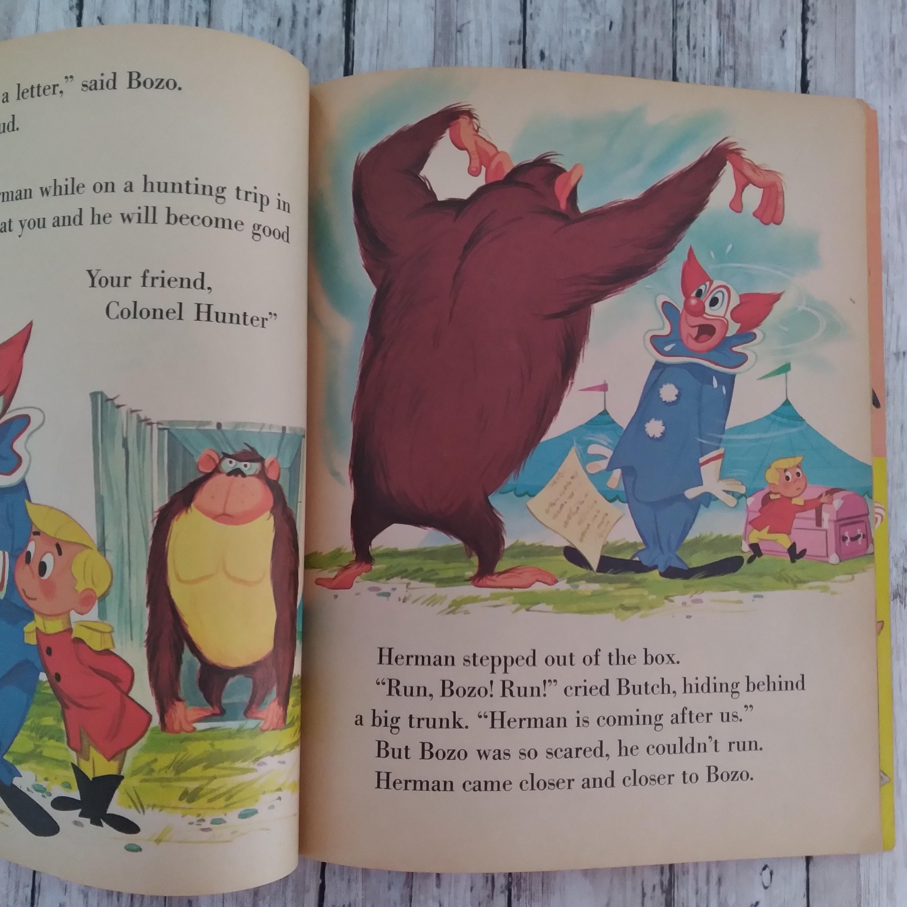 1962 Bozo Finds a Friend, Larry Harmon's TV, A Little Golden Book - Etsy