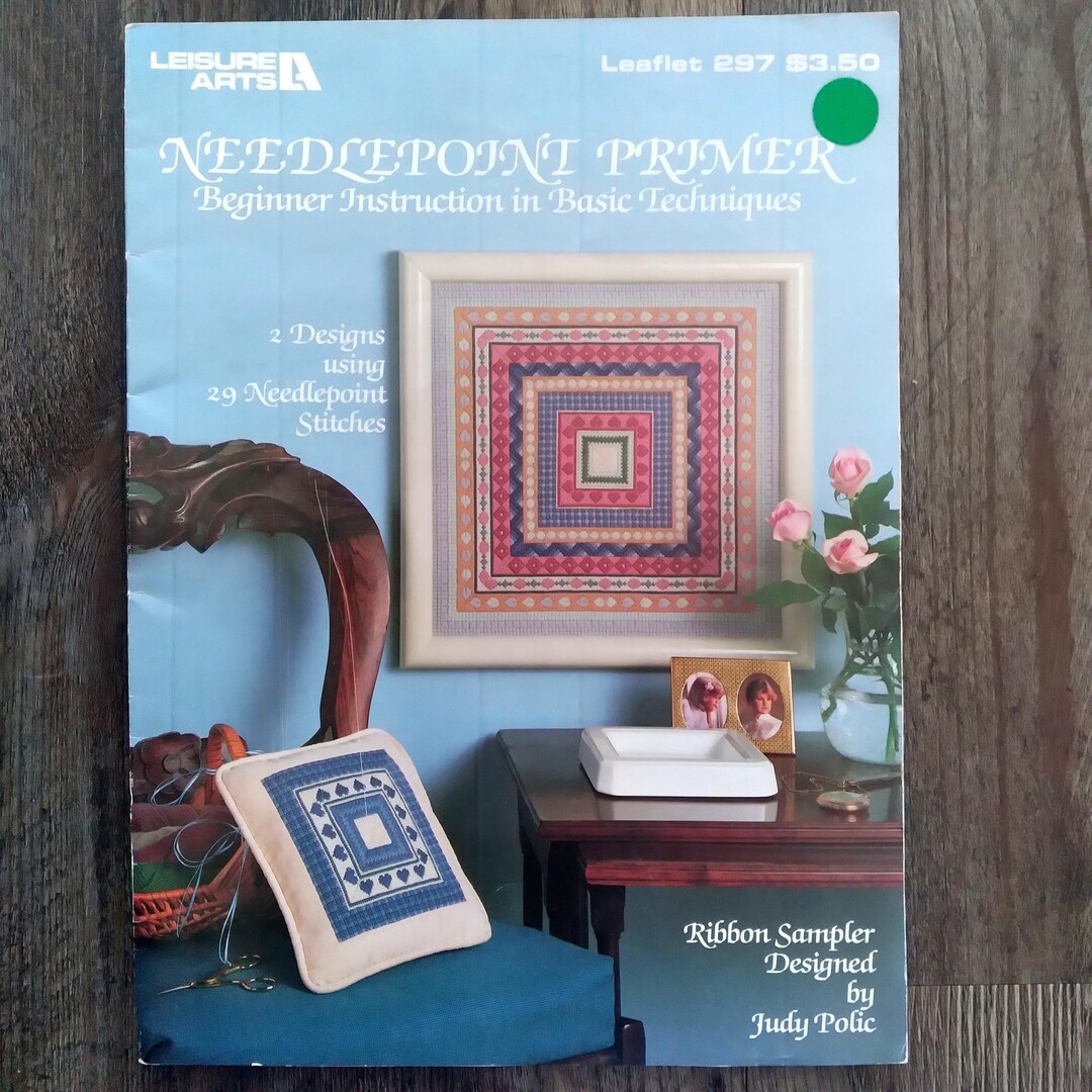 1984 Leisure Arts Needlepoint Primer: Beginner Instruction in Basic ...
