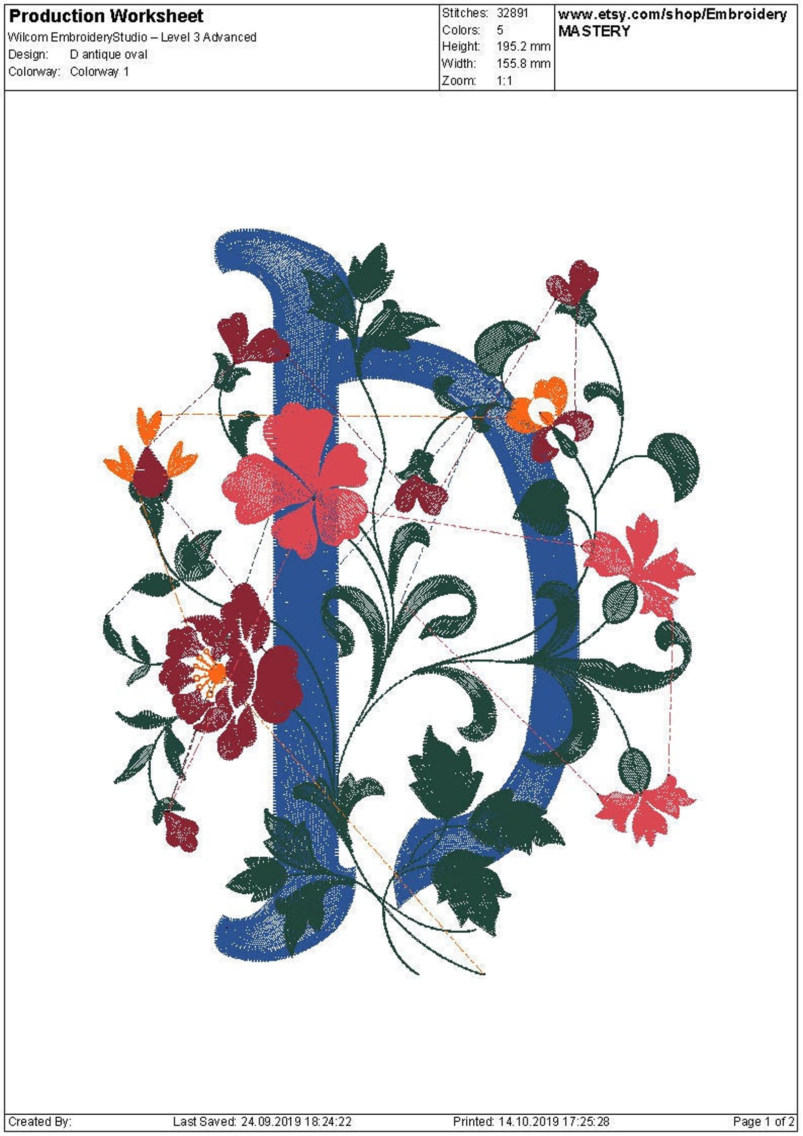 Machine Embroidery Font. Letter D Machine Embroidery Designs. - Etsy