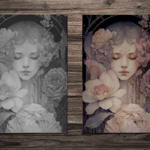 Coloring Page Printable Coloring Book for Adults Instant Download High ...