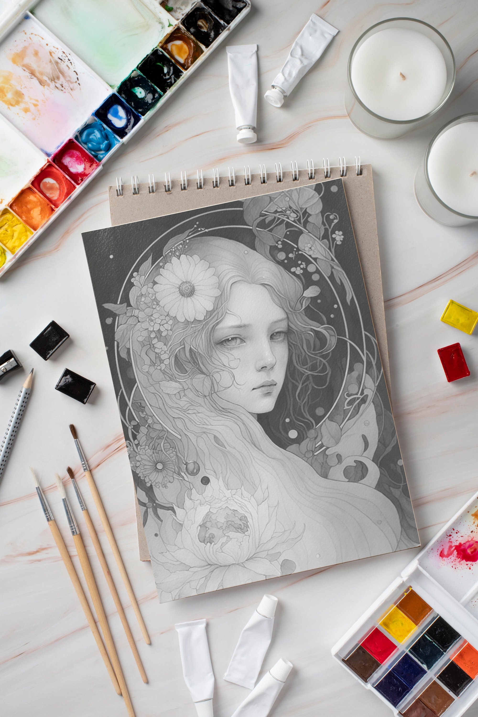 High Quality Coloring Page Printable Coloring Book for Adults Instant ...