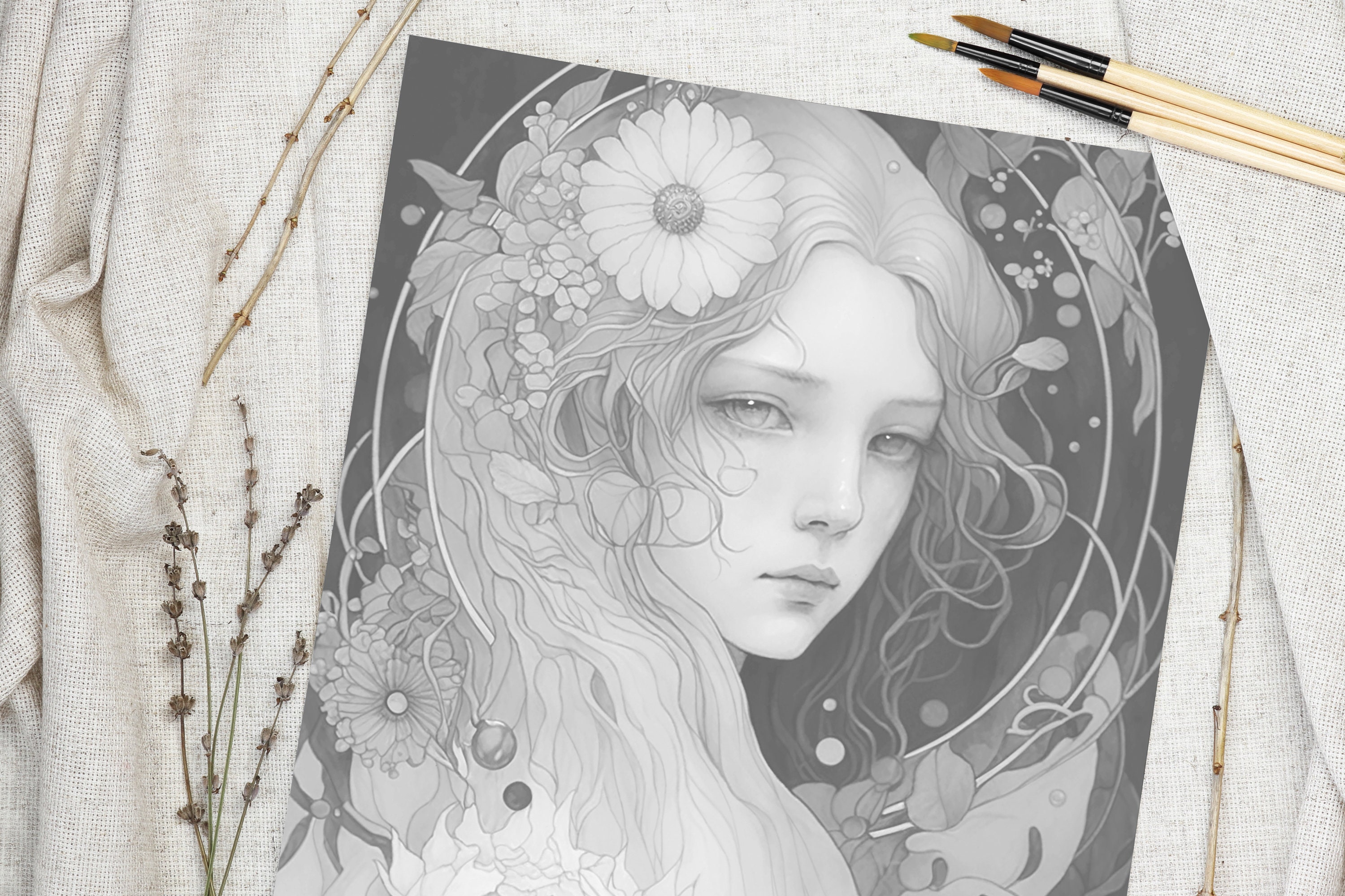 High Quality Coloring Page Printable Coloring Book for Adults Instant ...