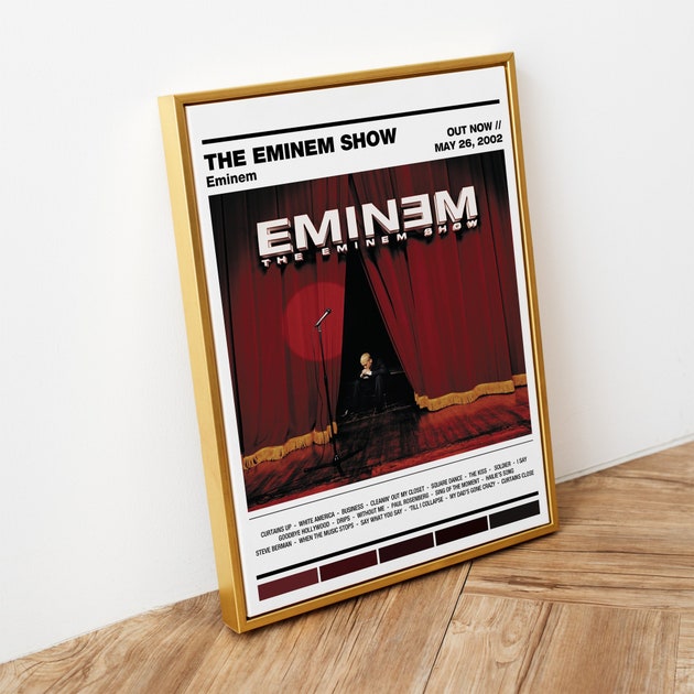 Eminem "The Eminem Show" Album Poster | Color Optional | Album Art ...