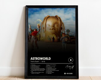 Astroworld Album Poster - Etsy