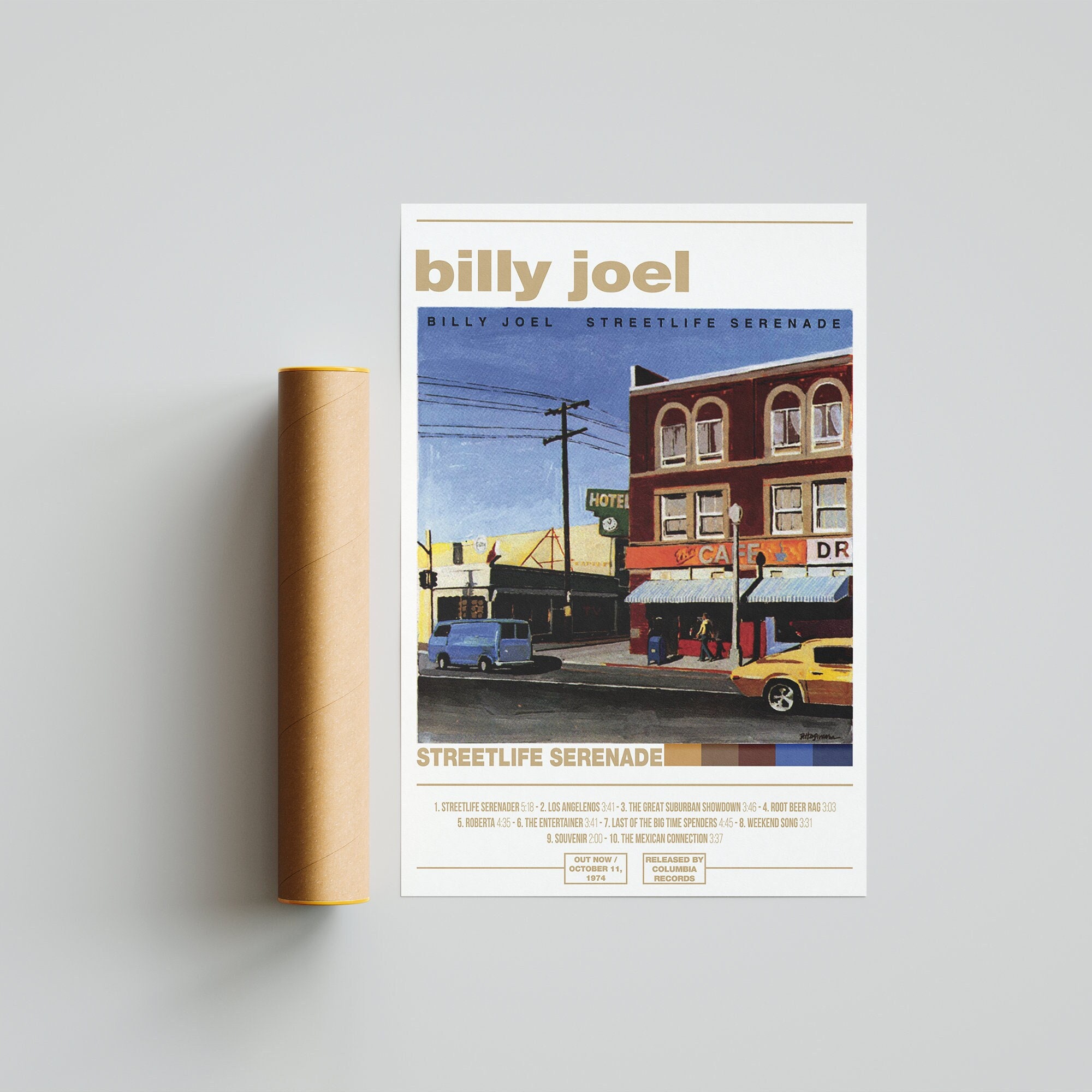 Billy Joel Premium Matte Vertical Posters