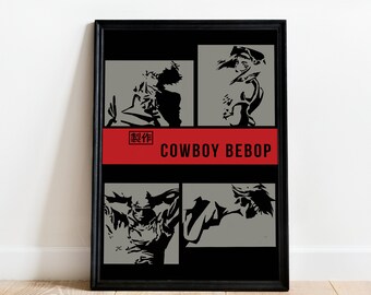 Cowboy Bebop Wall Decor Etsy