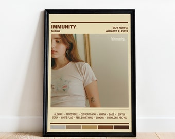 Clairo Poster Immunity Album - Etsy