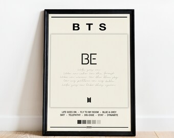 Bts Album Cover Poster - Etsy UK