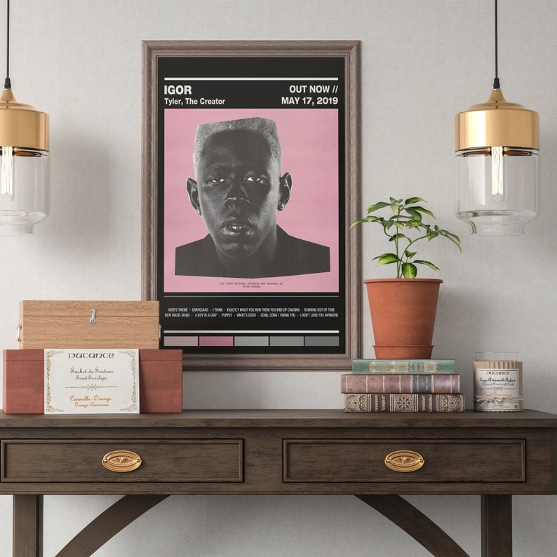 Tyler the Creator igor Album Poster Color - Etsy