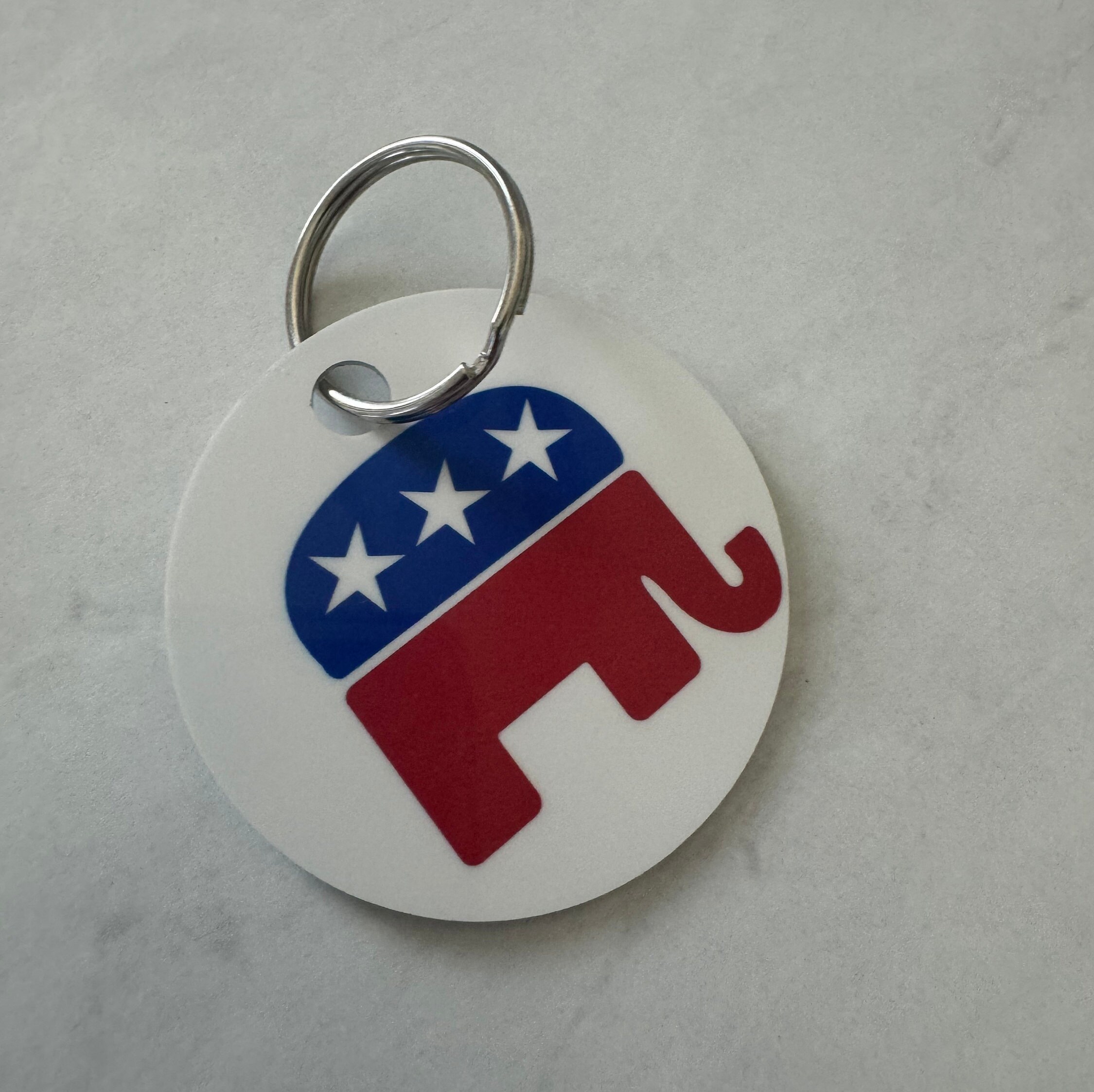 Trump 2024 Keychain Election 2024 You Pick: Republican Elephant America ...