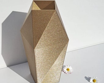 Unique 3D Printed Vase for Fresh Flowers and for Dried Flowers, Eco-friendly, Sustainable, Home ...