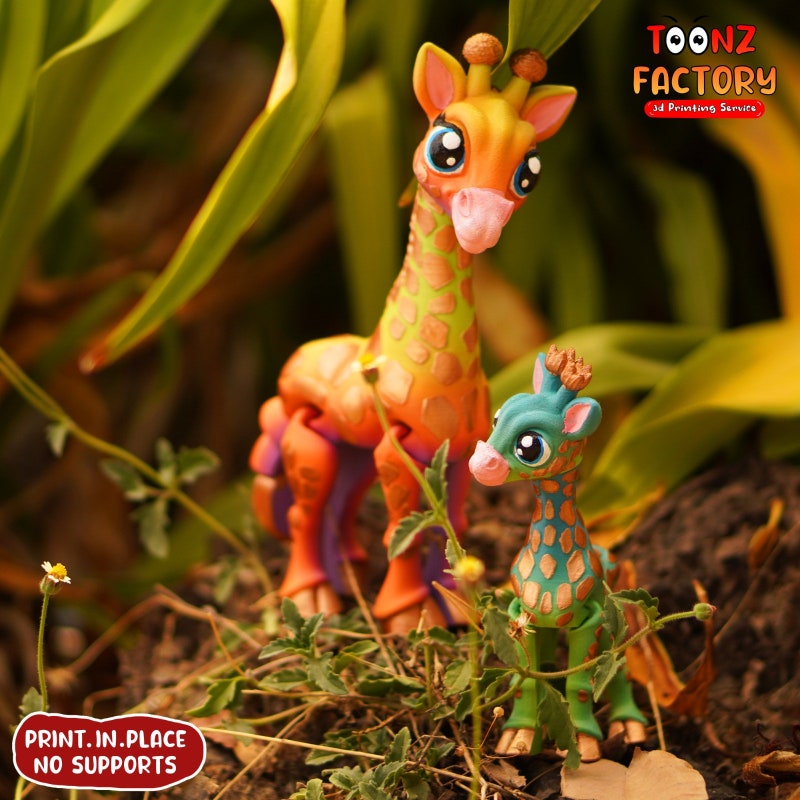Giraffe 3 D Printer File - Etsy