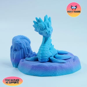 Flexi Water Dragon 3D Print: Articulated Dragon (digital Download) - Etsy