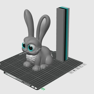 Cute Rabbit/3d Print Instant Download/3d Printed Toy/kid Toys/rabbit ...