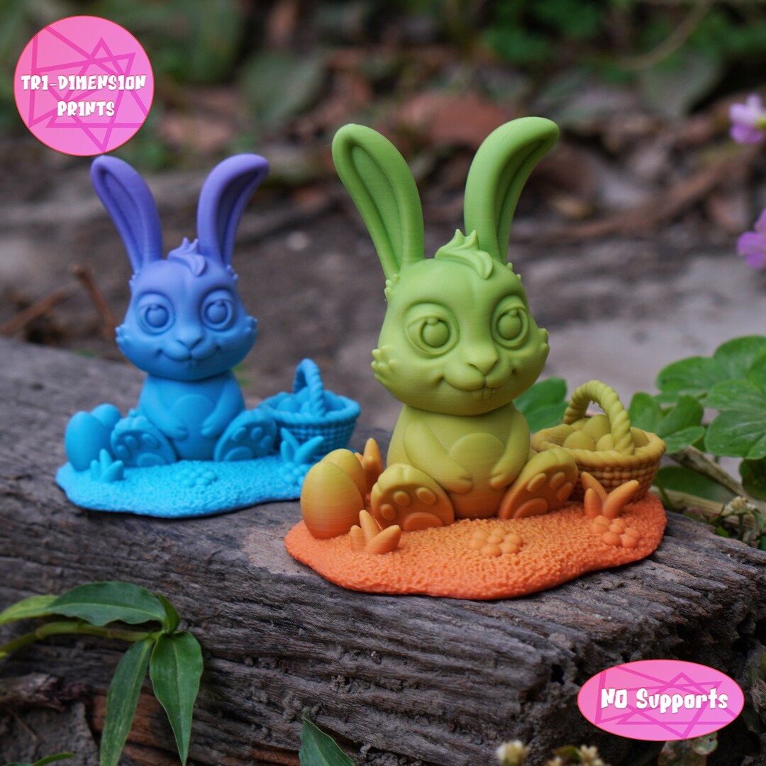 Easter Bunny Toy /3D Print Instant Download/3d Printed Toy/kid Toys/3d ...