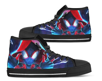 Spiderman Converse High Tops - Etsy