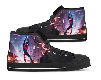 Spiderman Converse High Tops - Etsy