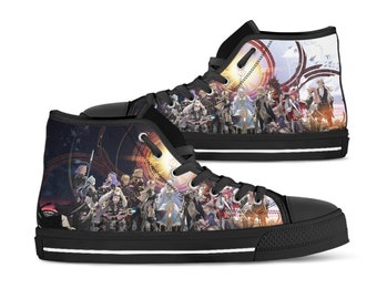 Custom Fire Sneakers - Etsy