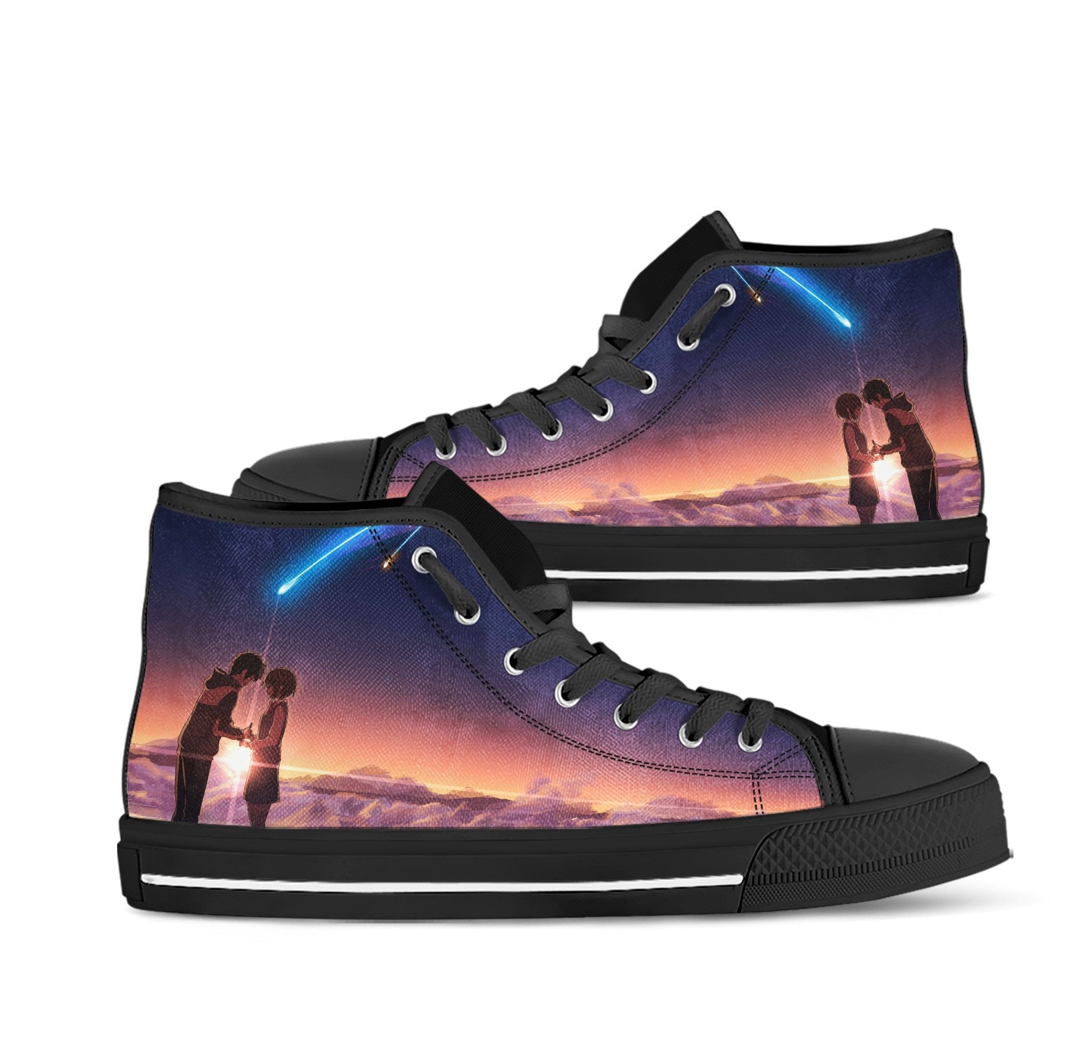 Your name shoes, sneakers, custom high tops for men sold by ChaZhan ...