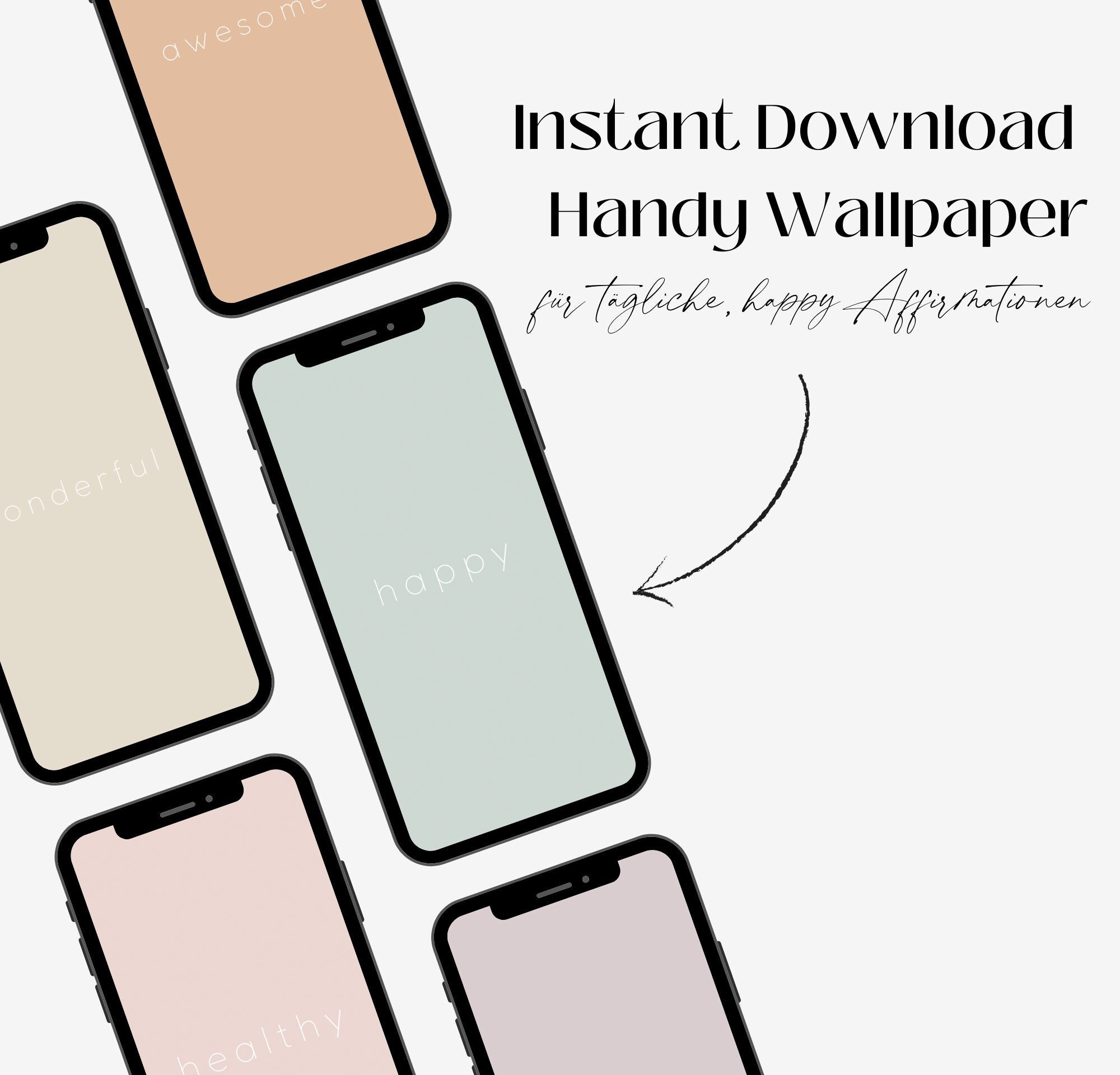 Handy Background / Handy Wallpapaper "pastel" - Etsy