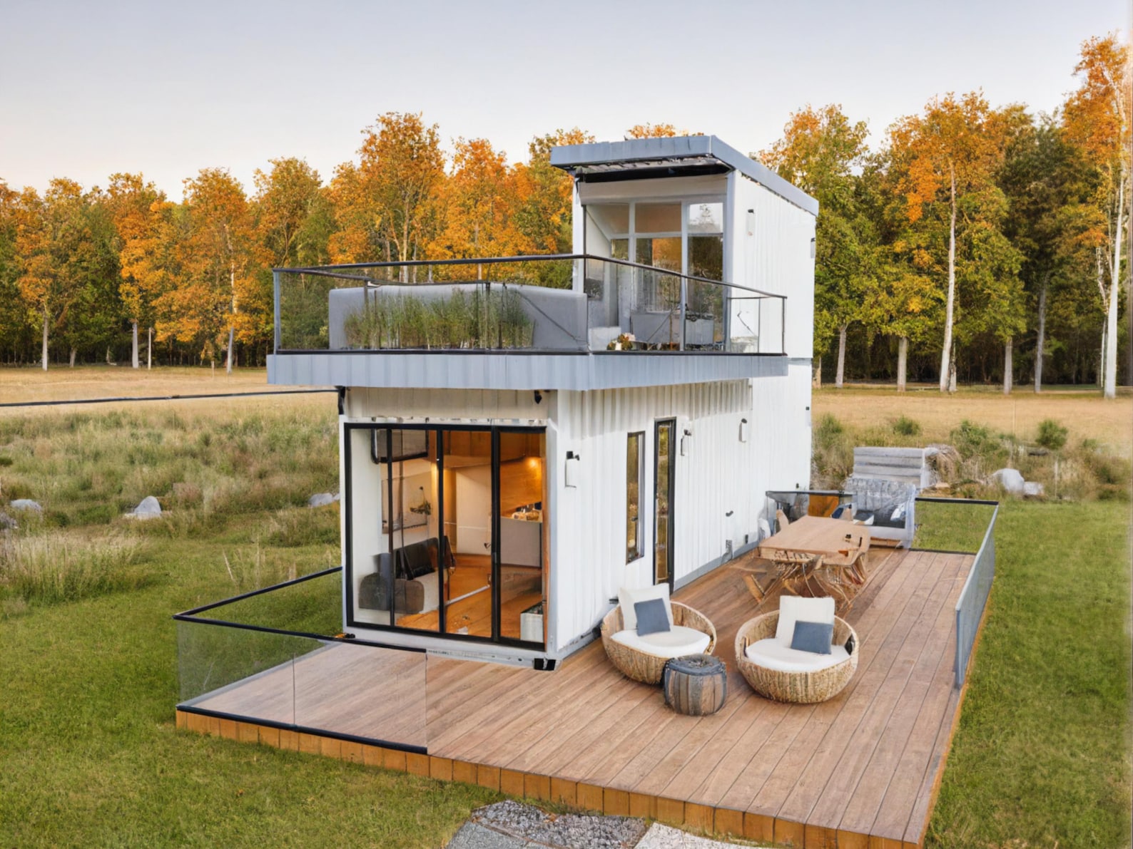 40ft & 20ft Container Home Plans | Small House Plans | Full Set ...