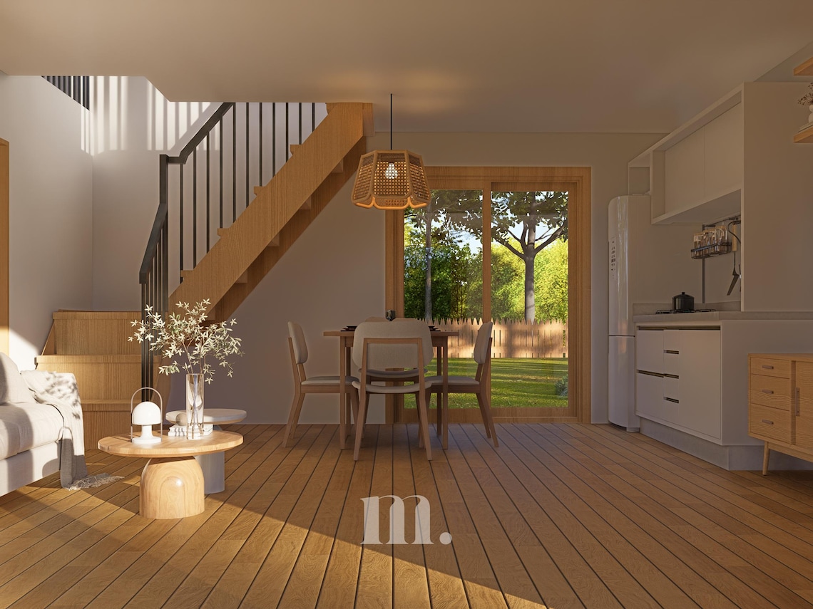 3x40' Container Home Plans | 2 Bed Container Home | Container House ...