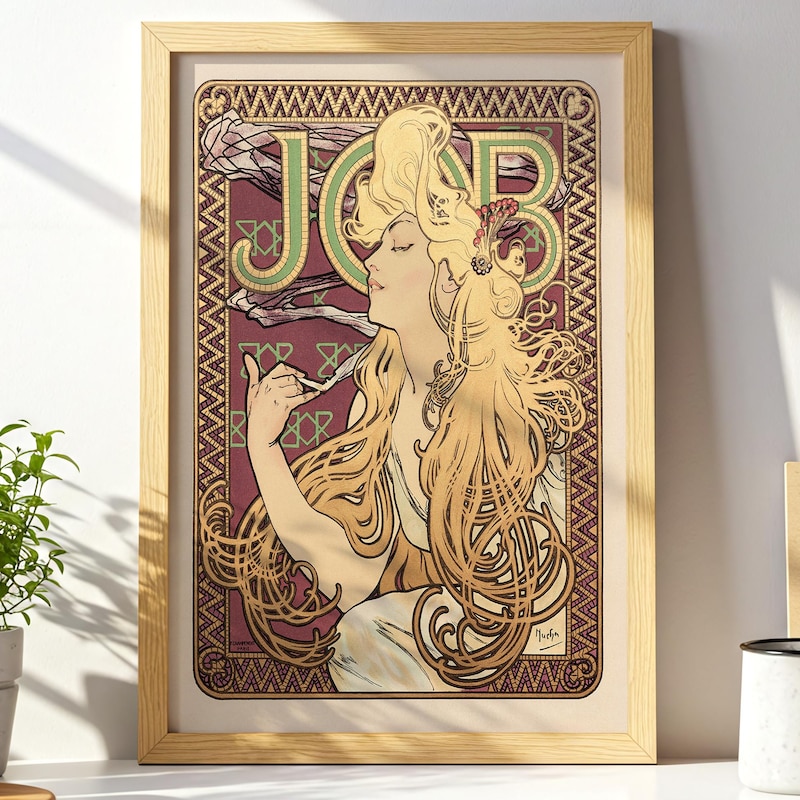 Job Cigarettes Poster - Etsy UK