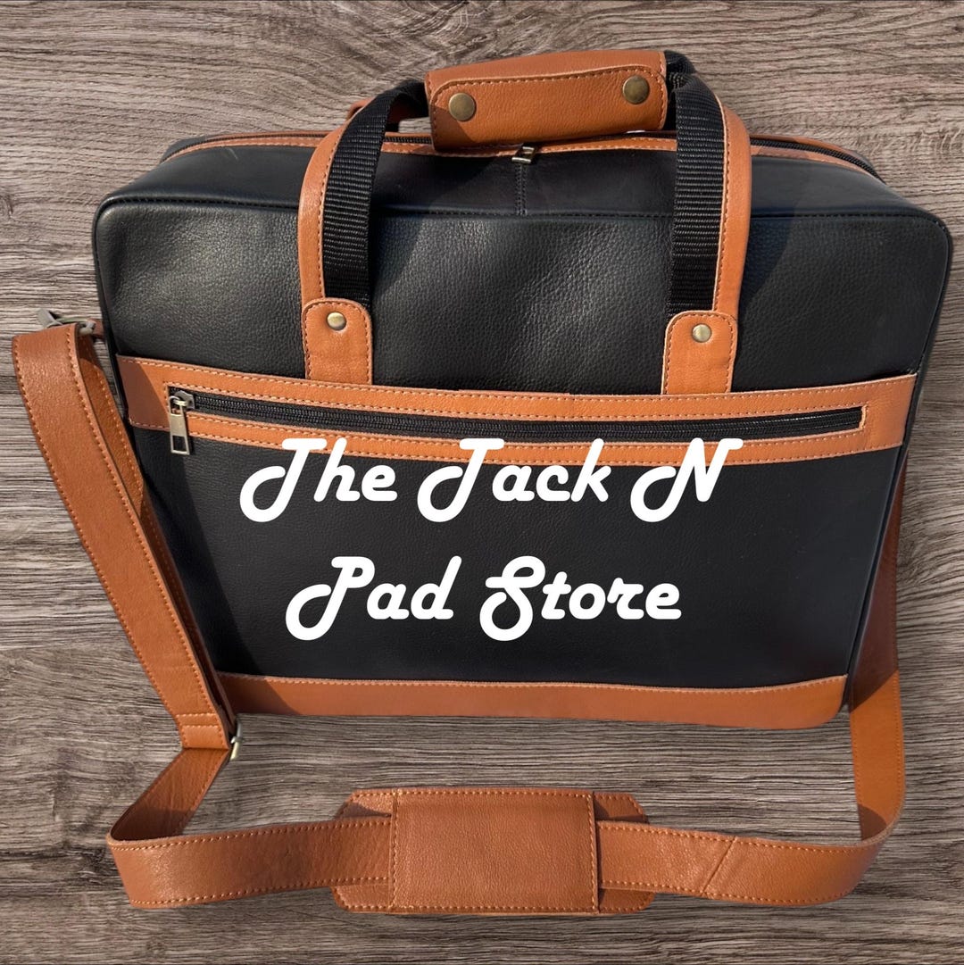 Full Grain Leather Laptop Bag, Satchel Briefcase Bag, Work Bag Document ...