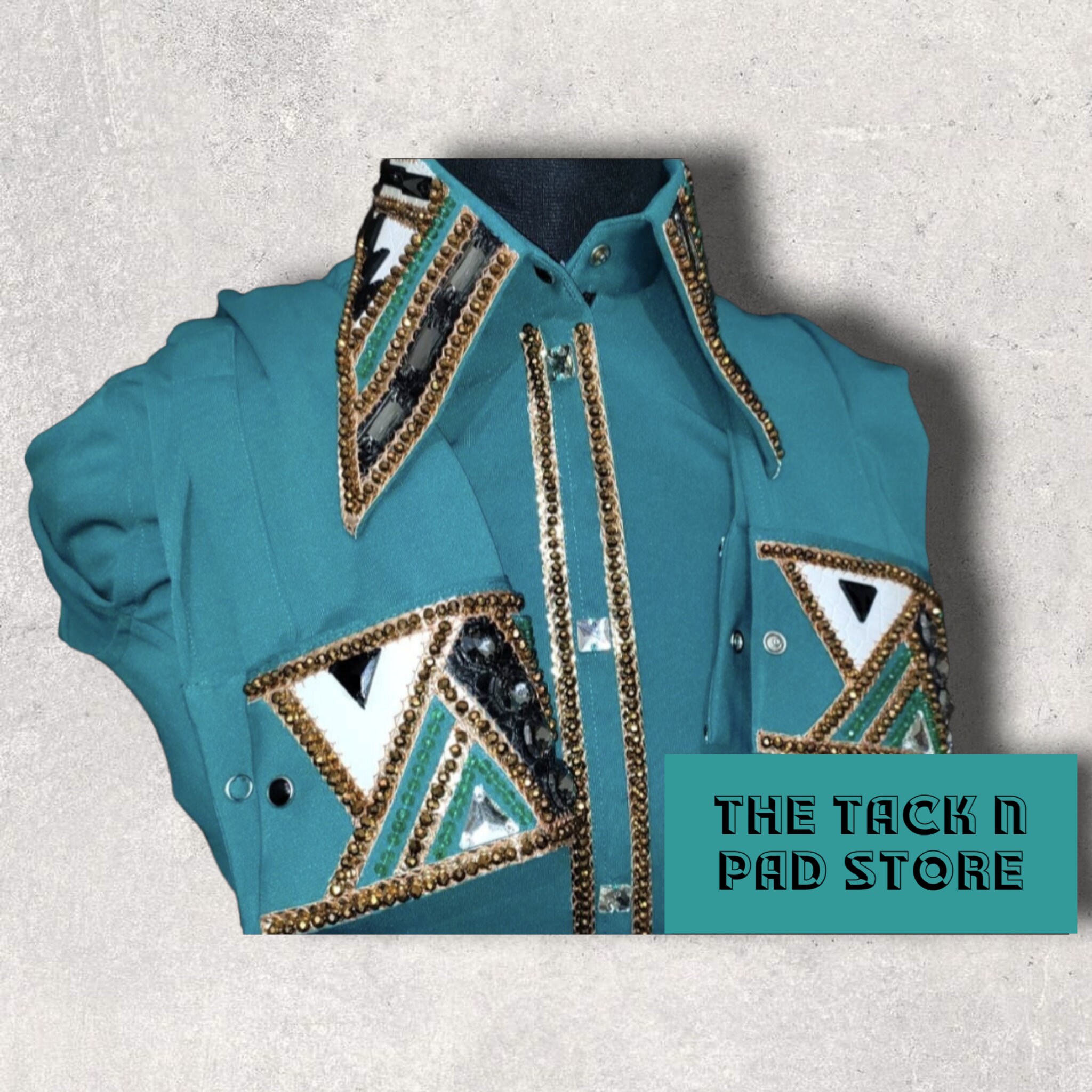 Western Rodeo Show Shirt on Premium Fabric Base - Etsy