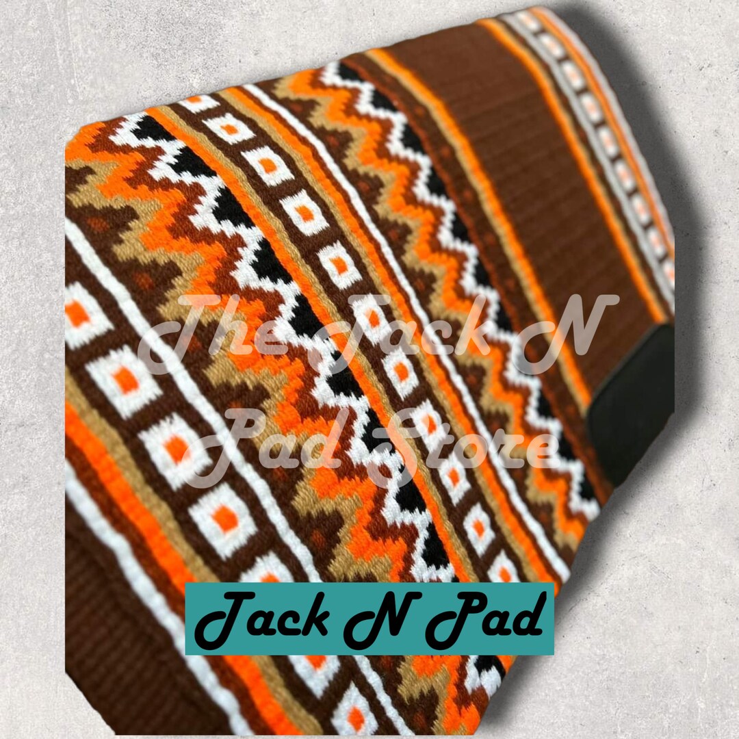 Western Show Oversize Wool Saddle Blanket With Customization Options - Etsy